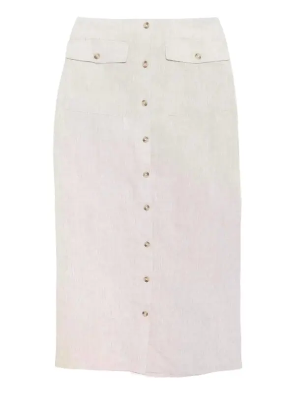 REFORMATION Britt Skirt - Neutrals