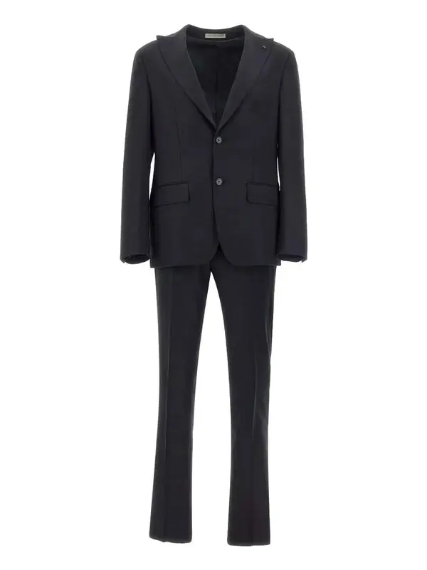 Corneliani Peak Lapel Two-piece Suit - Grey