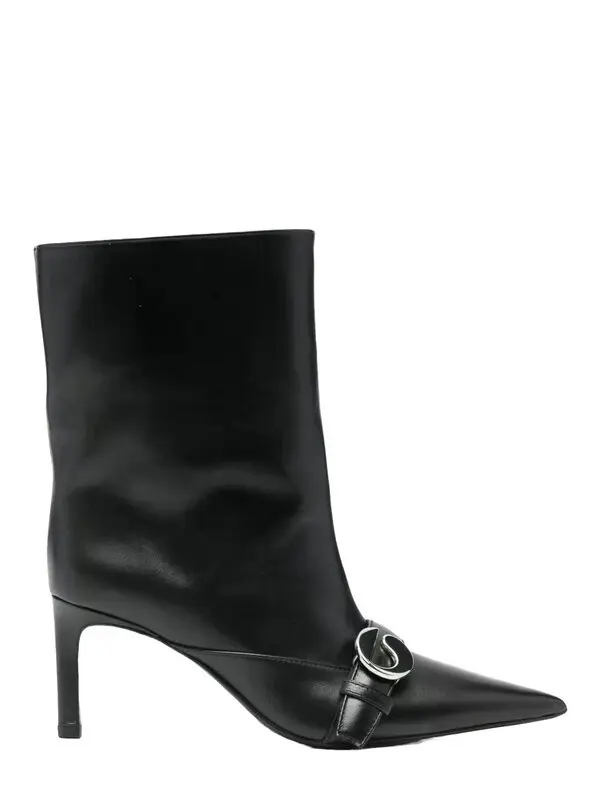 Coperni 75mm Belted Boots - Black