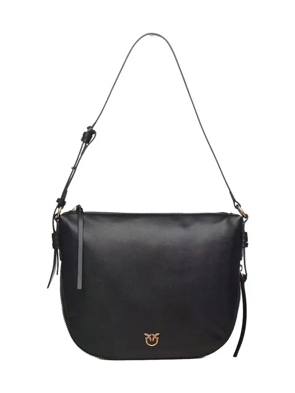 Pinko Zip-fastening Shoulder Bag - Black
