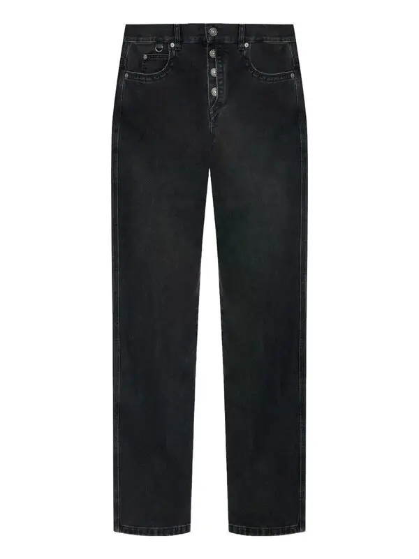 MARANT Buttoned Denim Jeans - Black