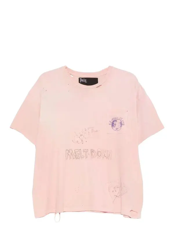 PALY Graphic-print T-shirt - Pink