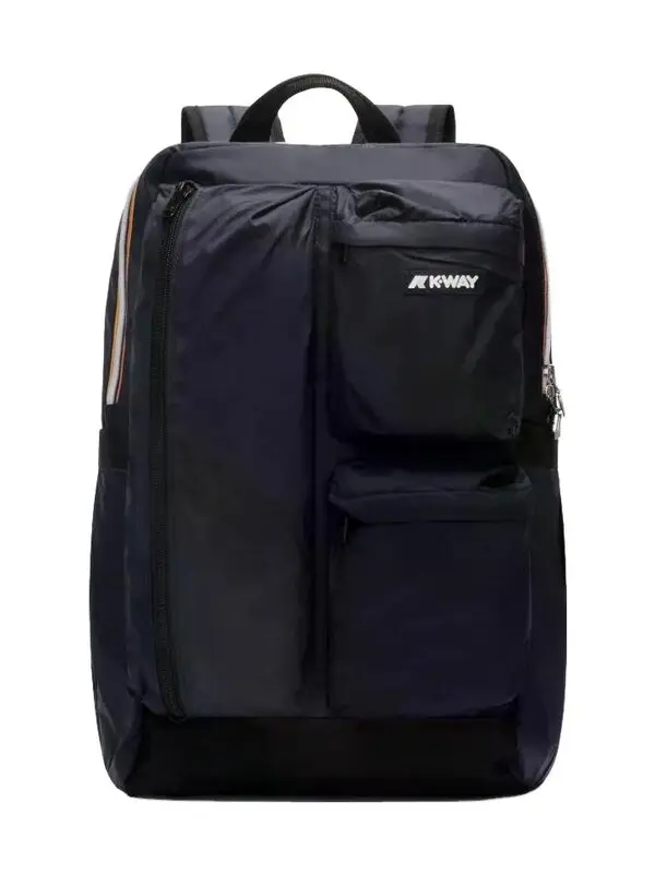 K-WAY Zipped Pocket Backpack - Blue