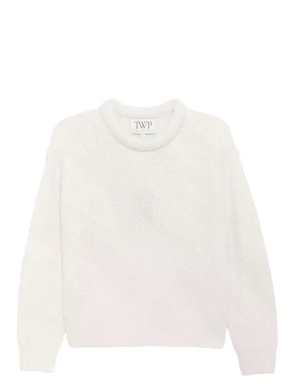 TWP Waffle Jumper - Neutrals