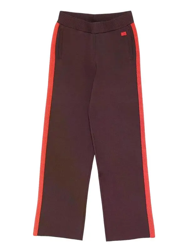 WALES BONNER Tide Track Pants - Brown