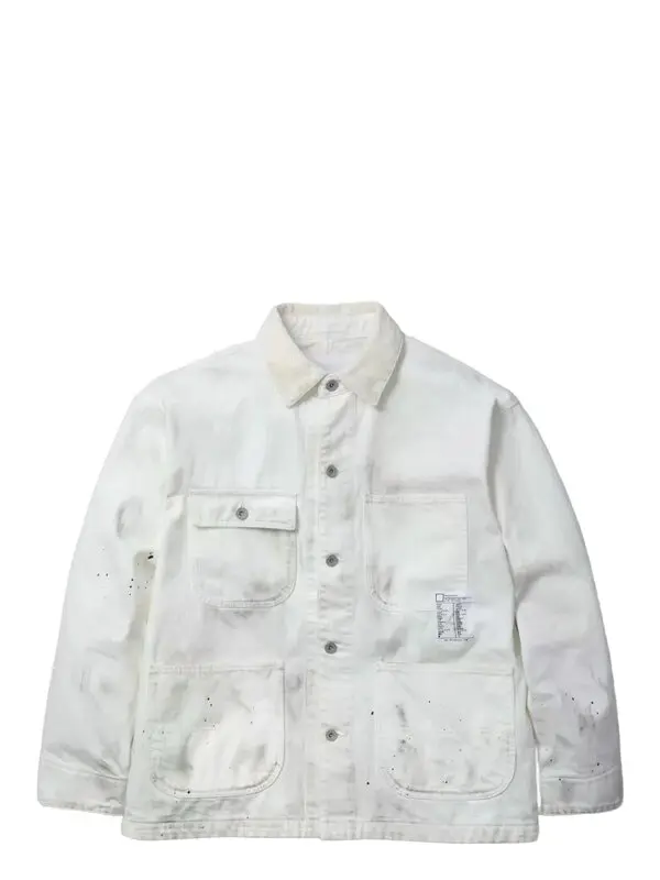 NEIGHBORHOOD Corduroy-collar Jacket - White