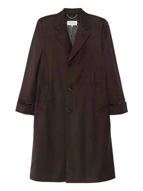 MAISON MARGIELA Button-up Coat - Brown