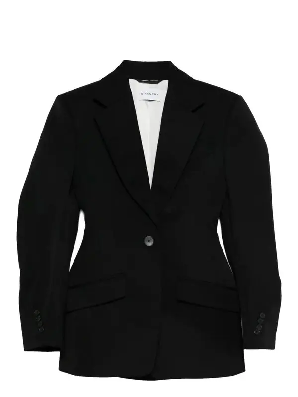Givenchy Notched-lapel Blazer - Black