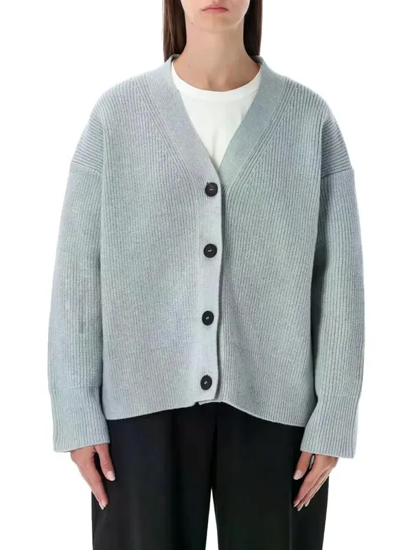 Studio Nicholson Buttoned Cardigan - Blue