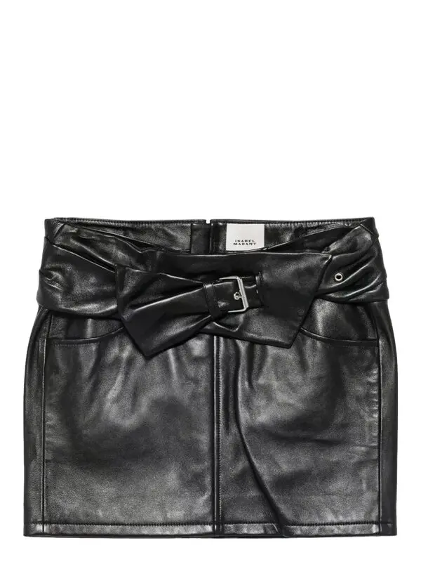 Isabel Marant Clency Mini Skirt - Black