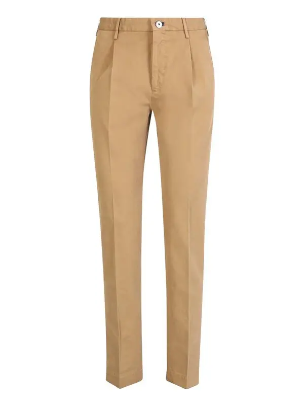 Incotex Straight Leg Trousers - Beige