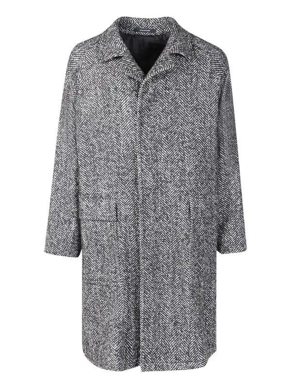 Tagliatore Single-breasted Coat - Black
