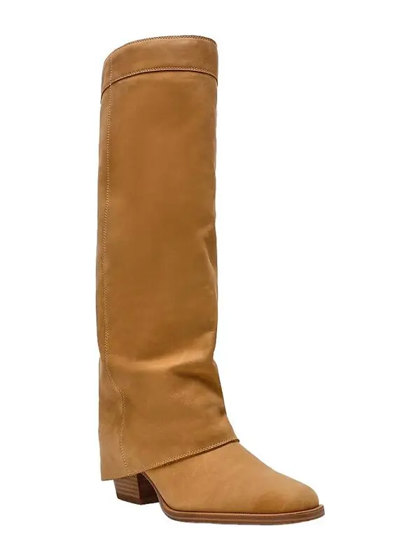 Steve Madden Winnick Knee High Boots - Banana Leather