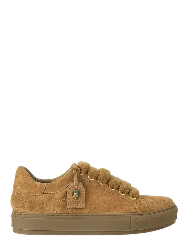 Kurt Geiger Southbank Tag Lace Up Sneakers - Tan