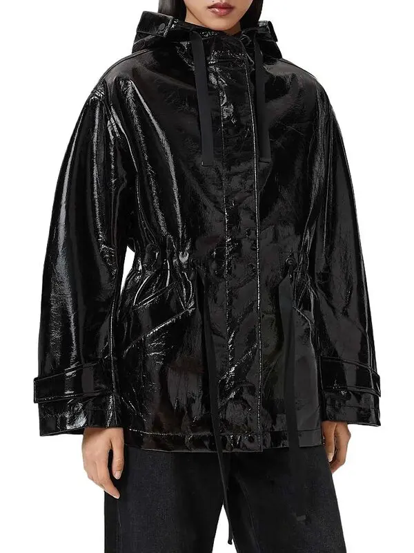 ALLSAINTS Kelsie Shine Jacket - Black