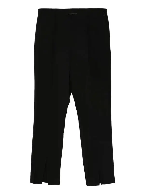 REFORMATION Pierre Mid Rise Pants - Black