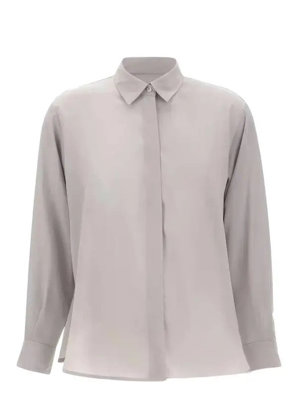 Marella Long-sleeved Shirt - Grey
