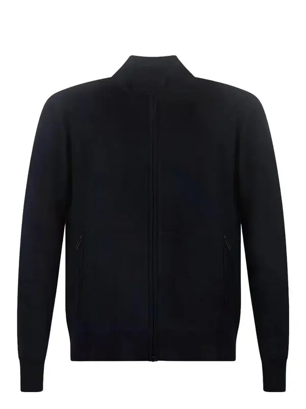 PAOLO PECORA Zip-fastening Sweater - Blue