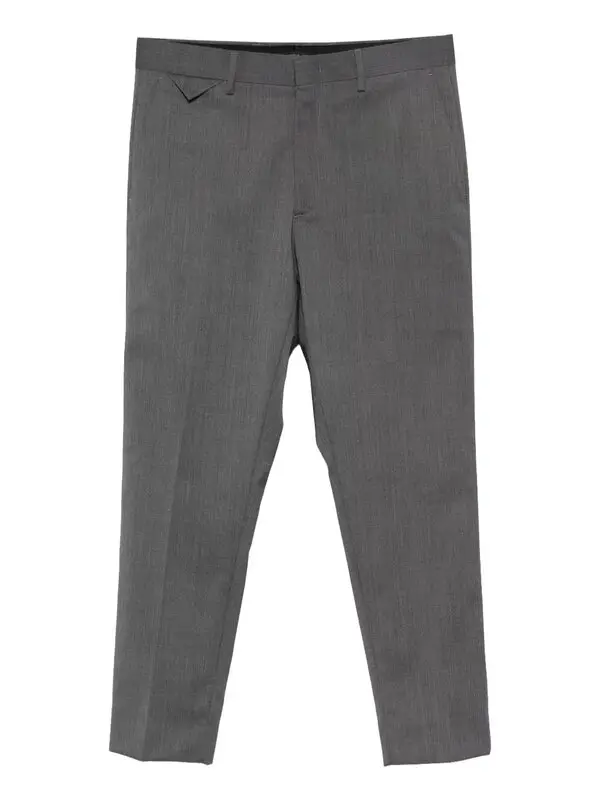 LOW BRAND Coin-pocket Trousers - Grey