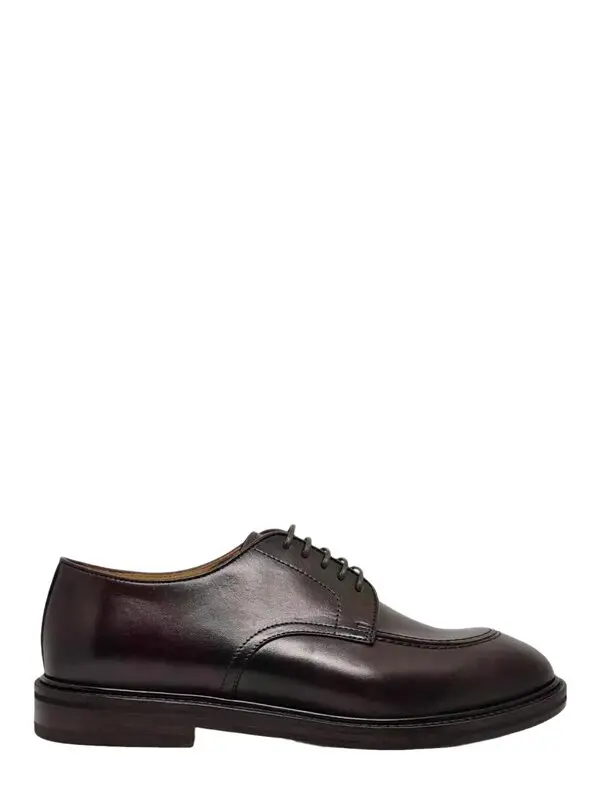HENDERSON BARACCO Stitched Derby Shoes - Brown