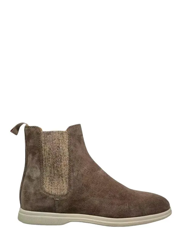 HENDERSON BARACCO Suede Chelsea Boots - Brown