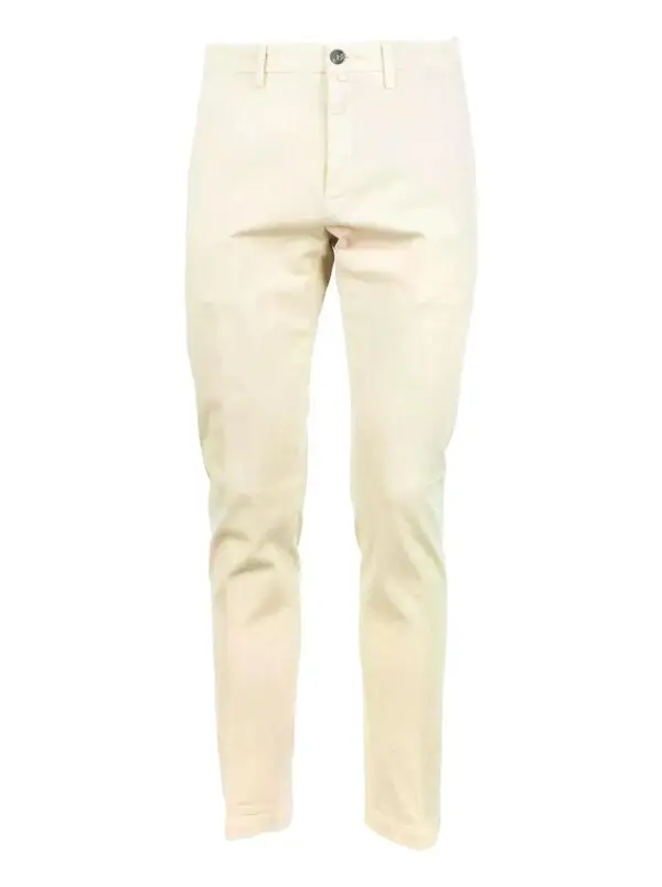 SIVIGLIA Belt Loops-detail Trousers - Neutrals