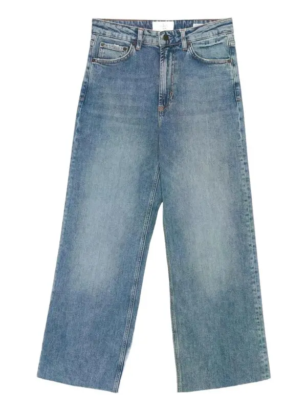 Rails Getty Cropped Jeans - Blue
