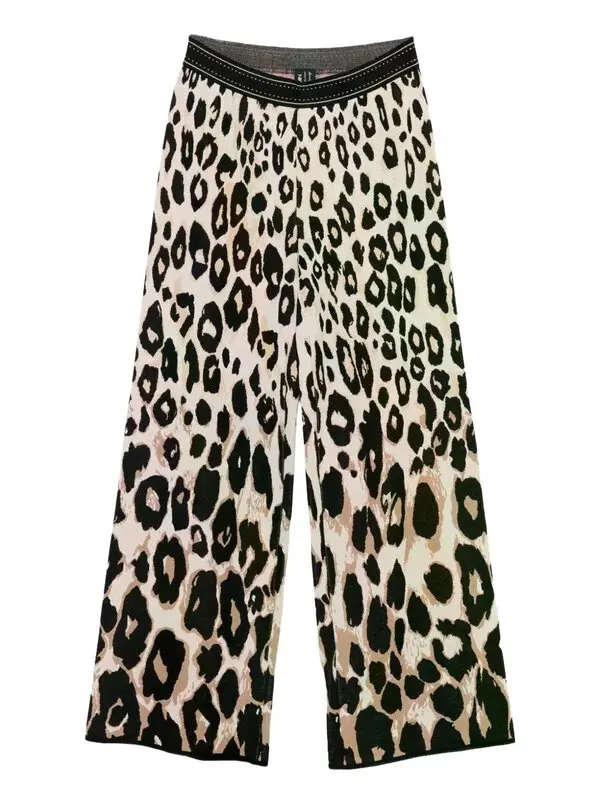 MARCCAIN Animal Print Pants - Neutrals
