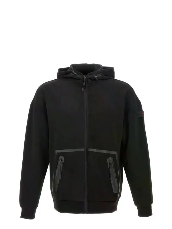 Peuterey Zip Hoodie - Black