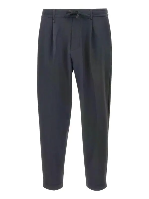 Hugo Boss Pleated Trousers - Blue