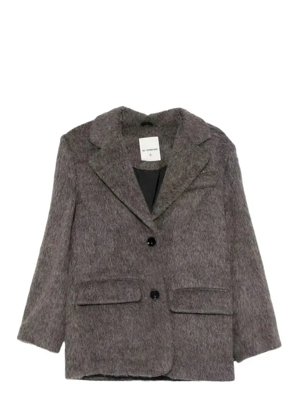 ULI SCHNEIDER Flap-pocket Blazer - Grey