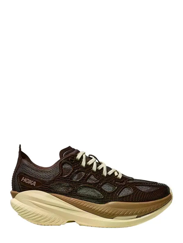 Hoka Mach X Lace-up Sneakers - Brown