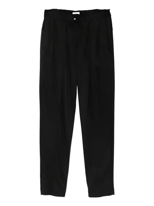 Isabel Marant Pleated Trousers - Black