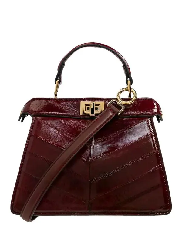 Fendi Peekaboo Iseeu Petite Tote Bag - Red