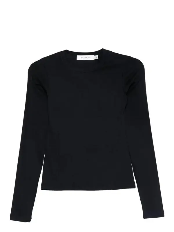 AYA MUSE Long-sleeve T-shirt - Black