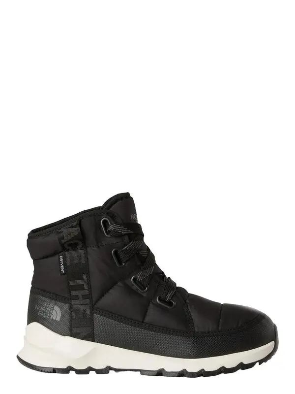 The North Face Thermoball Lace-up Luxe Wp Boots - Black/asphalt Grey