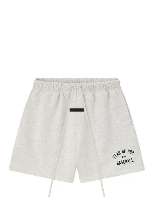 Fear Of God Essentials Mlb Classic Sweatshort - Heather Oatmeal