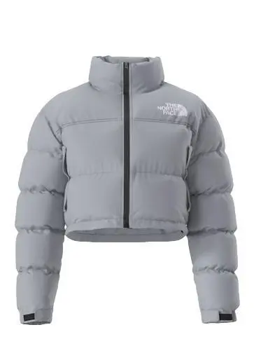 The North Face Nuptse Short Jacket - Blue Flax