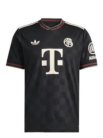 Adidas Fc Bayern 25/26 Third Jersey - Black Halo Ivory