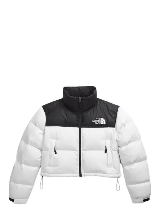 The North Face Nuptse Short Jacket - White Dune