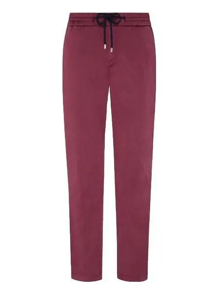 Vilebrequin Elastic Waist Tencel Satin Pants - Red