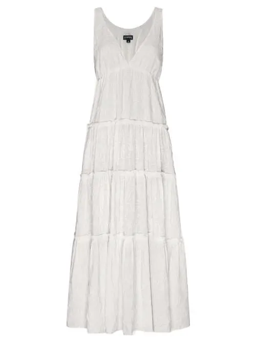 Vilebrequin Long Seashells Dress Loulou - White