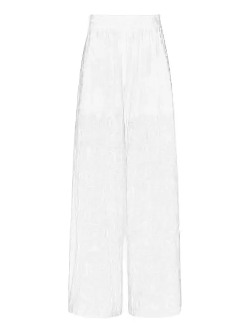 Vilebrequin Seashells Print Viscose Pants - White