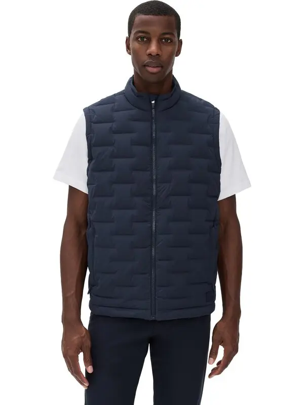 RHONE Voyage Down Vest - True Navy