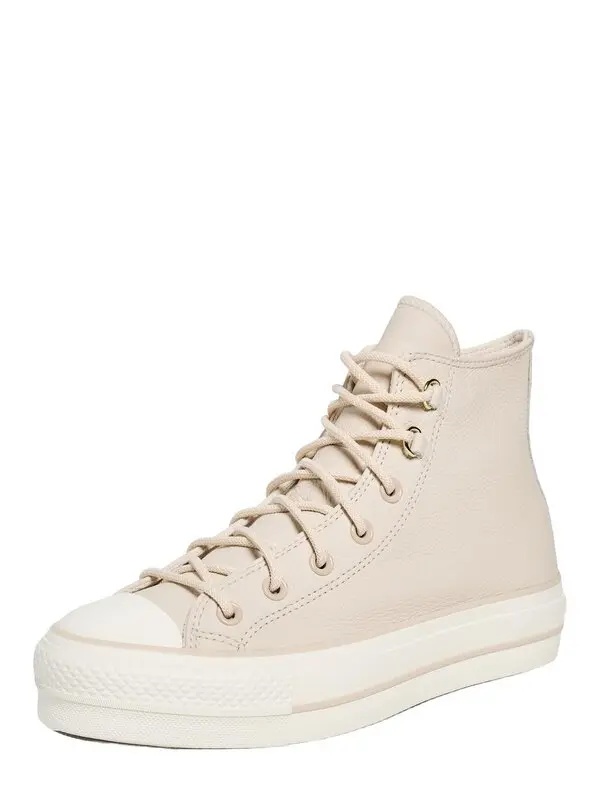 CONVERSE Chuck Taylor All Star Lift Platform Sneakers - Light Dune/egret