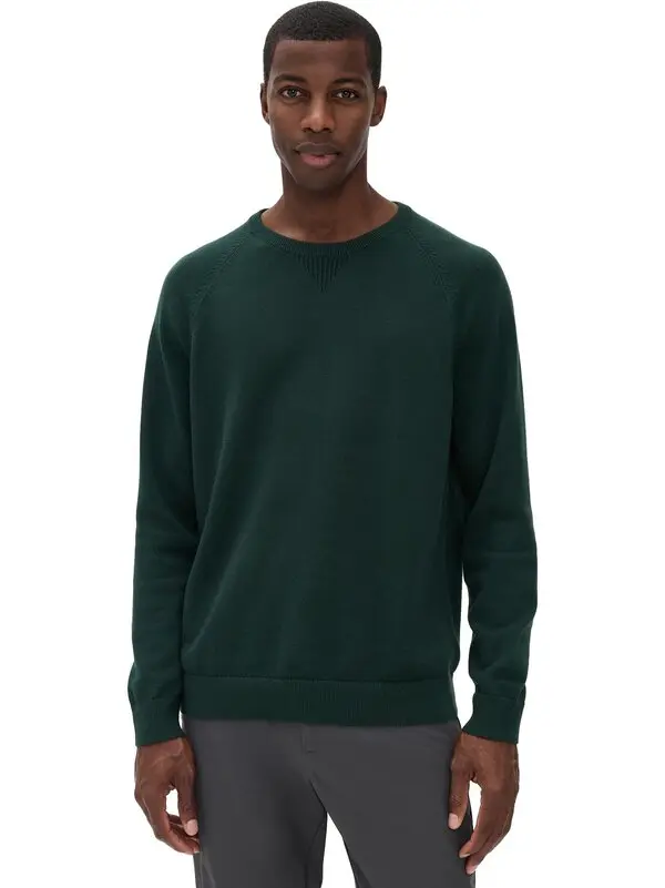 RHONE Dubliner Crewneck Sweater - Wild Forest