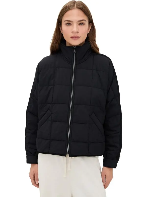 Free People Pippa Packable Puffer Jacket - Black