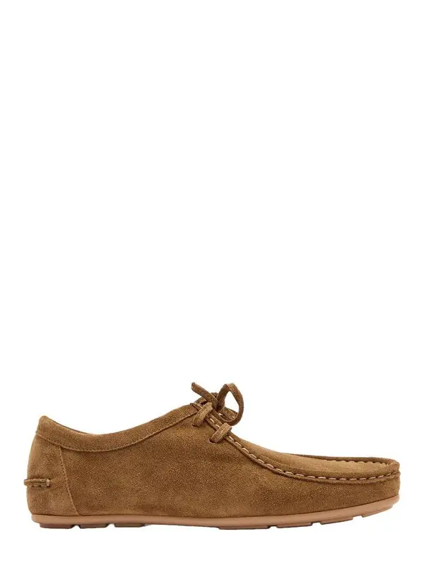 Bally Cleante Suede Loafers - Tan
