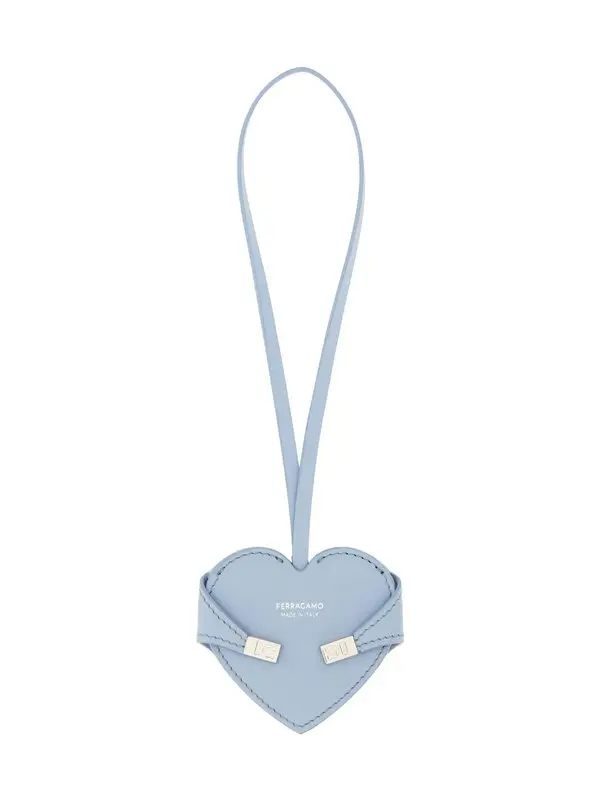 FERRAGAMO Hug Heart Mirror Charm - Blue