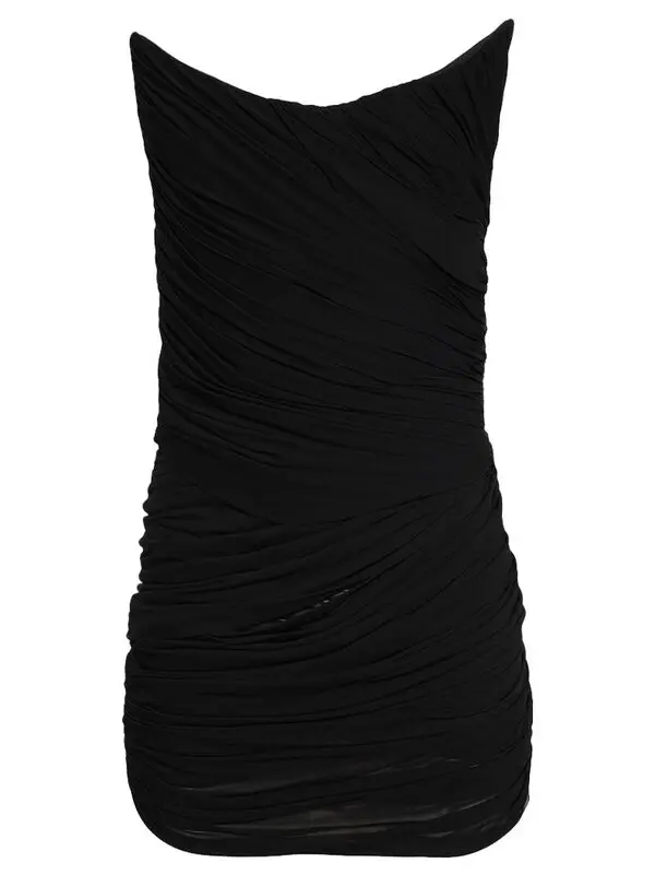 MUGLER Mini Dress - Black